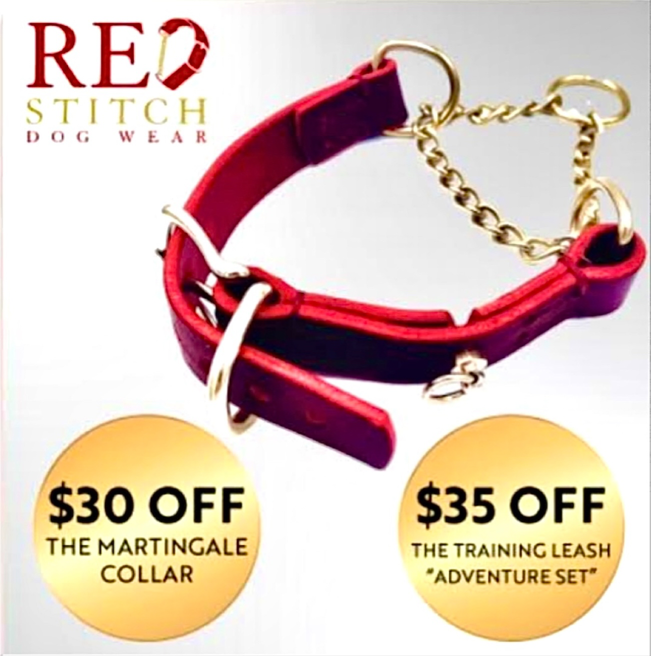 Red Stitch Dog Wear | Dog Collars and Leads – RED STITCH DOG WEAR
